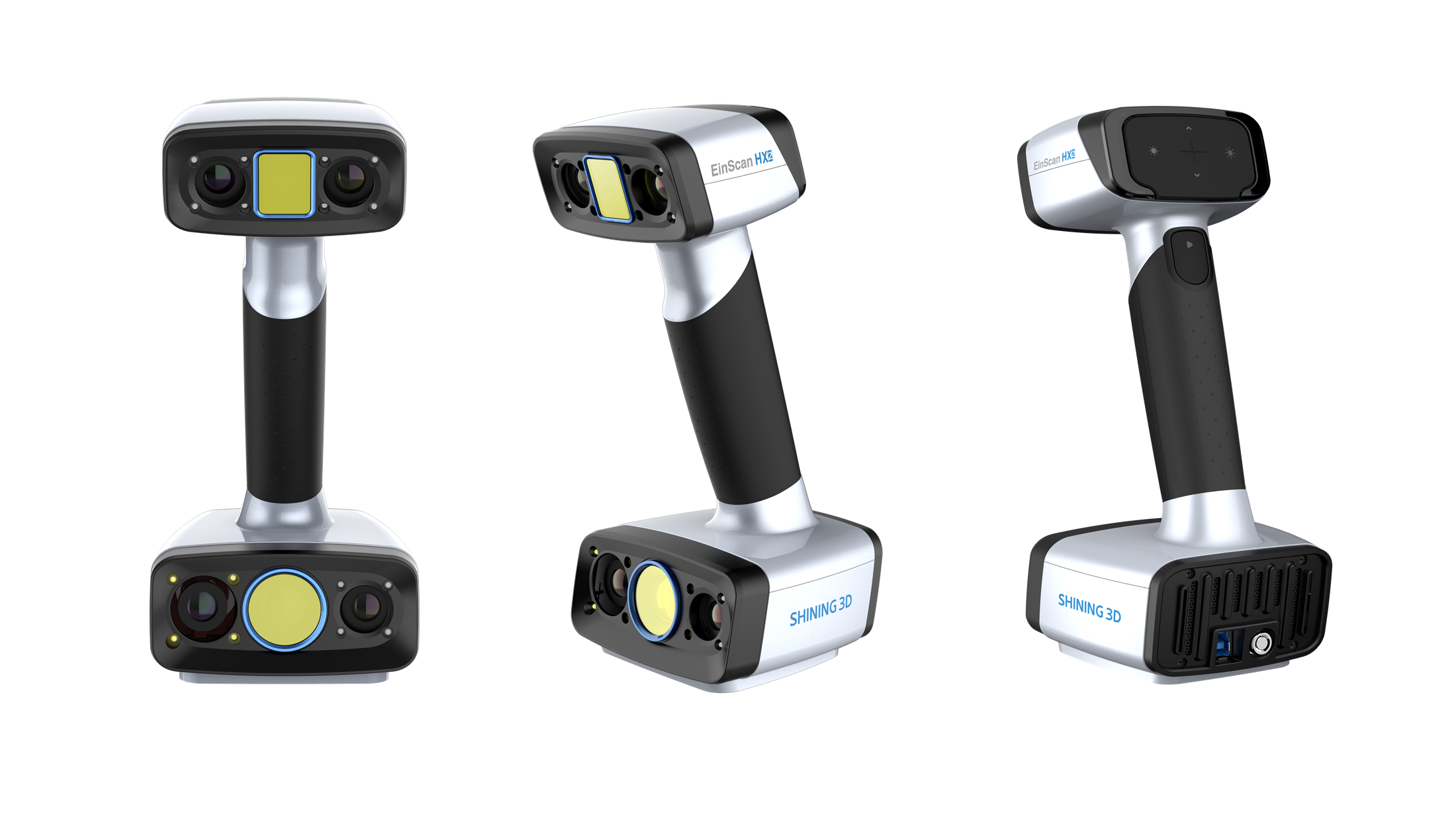 Einscan HX2 Hybrid Blue Laser & LED Handheld 3D Scanner